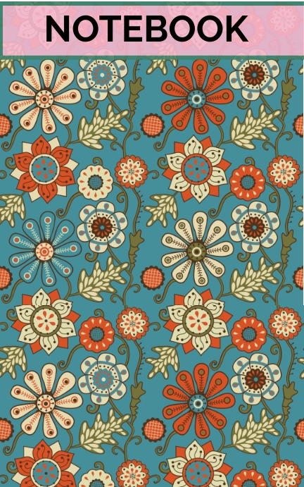 Notebook cover template | PosterMyWall