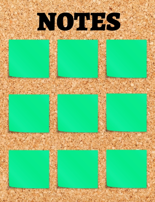 Copy of NOTES | PosterMyWall