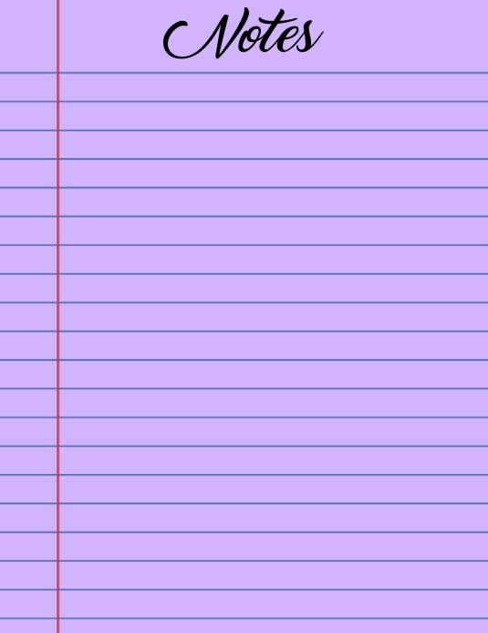 Copy of Notes | PosterMyWall