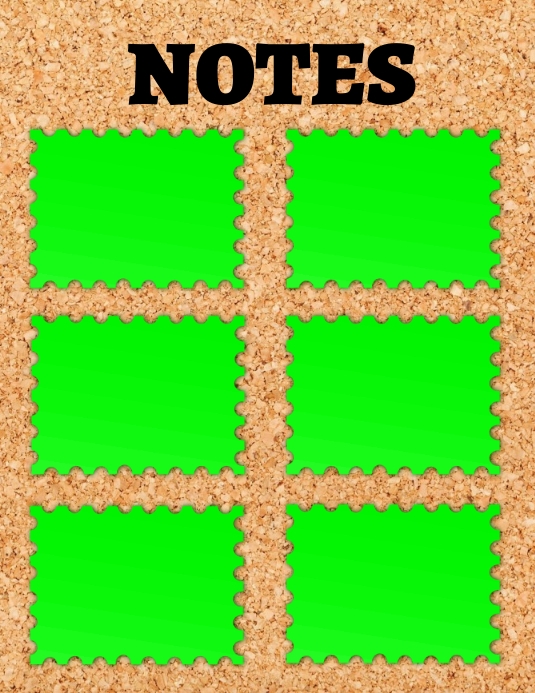Copy of NOTES | PosterMyWall