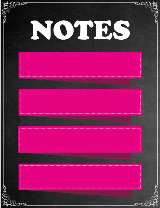 Copy of NOTES | PosterMyWall