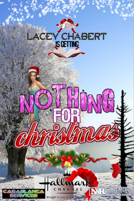 NOTHING FOR CHRISTMAS Template | PosterMyWall
