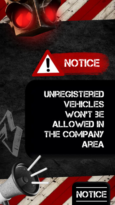 Notice Announcement Template | PosterMyWall