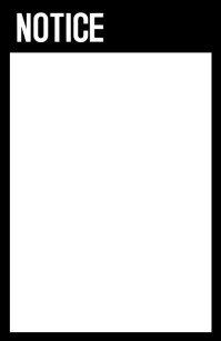 Blank notice board Template | PosterMyWall