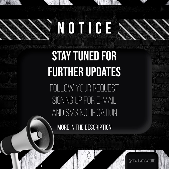 Copy of Notice | PosterMyWall