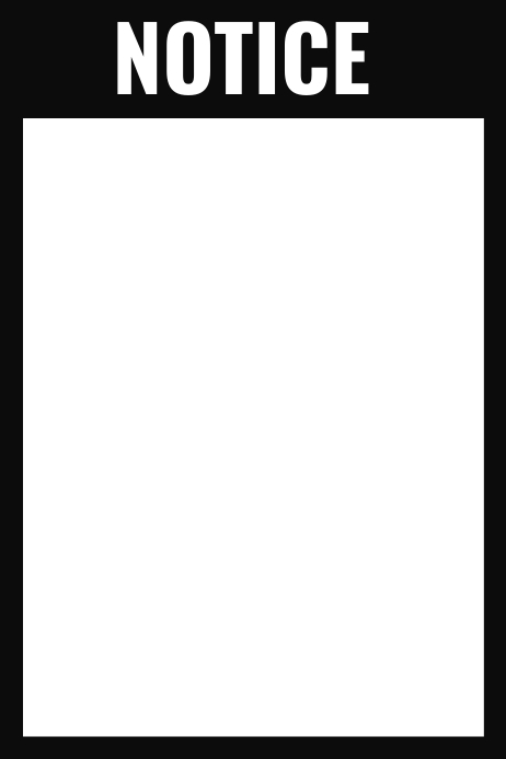 notice template | PosterMyWall