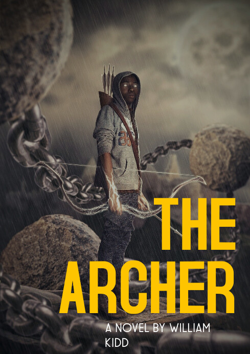 Copy of novel book cover design template | PosterMyWall