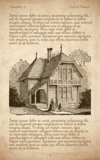 Novel Book Inner chapter page design template | PosterMyWall