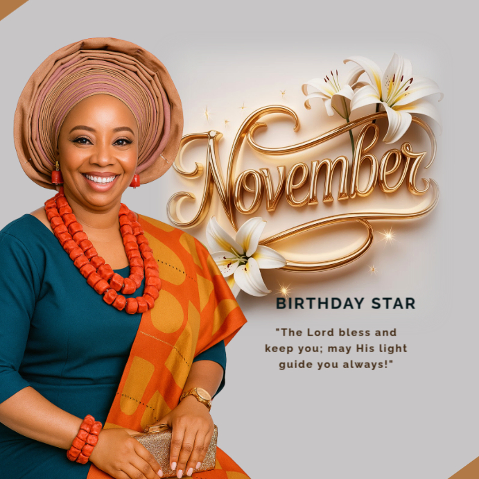Modèle NOVEMBER BIRTHDAY | PosterMyWall