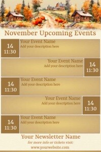 November Template | PosterMyWall