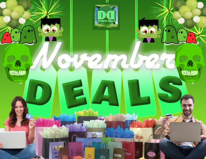 NOVEMBER DEALS Template | PosterMyWall