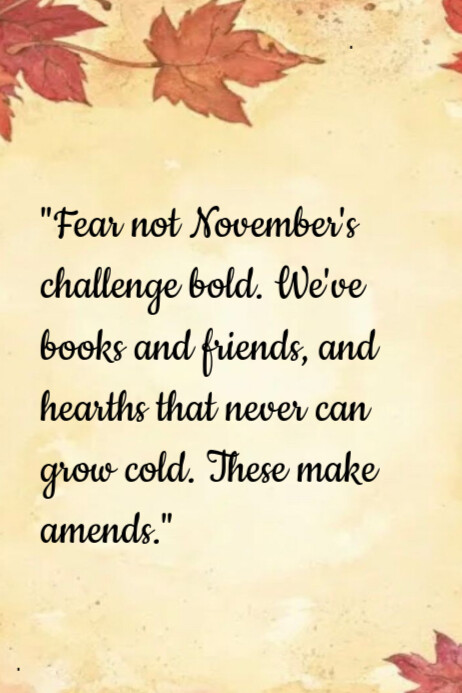 November Template | PosterMyWall