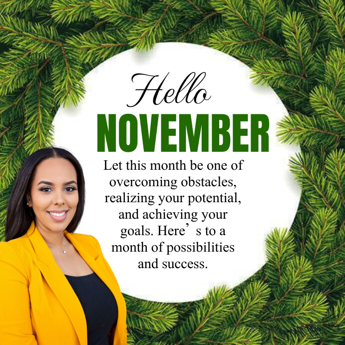 Copy of NOVEMBER | PosterMyWall