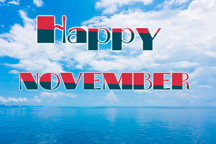 November Template | PosterMyWall