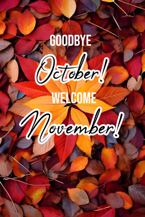 November month Template | PosterMyWall