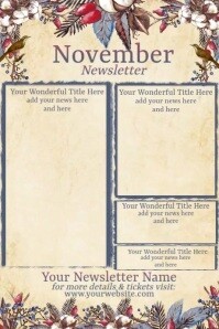 May Newsletter Template | PosterMyWall