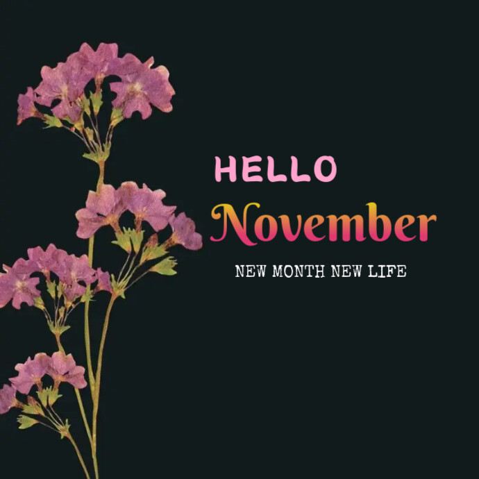 November Template | PosterMyWall