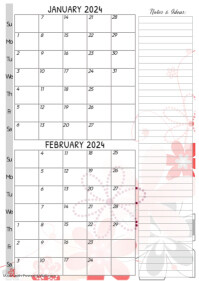 Monthly Planner December 2023 Planner Calendar Template | PosterMyWall