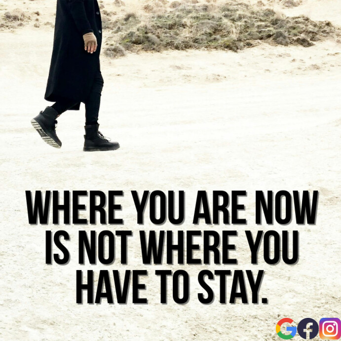 NOW AND STAY QUOTE TEMPLATE | PosterMyWall