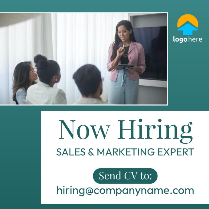 Plantilla de now hiring | PosterMyWall