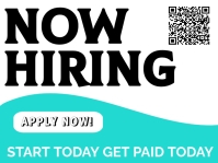 Now Hiring Template | PosterMyWall