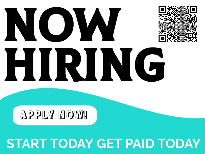NOW HIRING Template | PosterMyWall