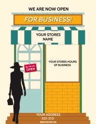 1,360+ now open flyer Customizable Design Templates | PosterMyWall