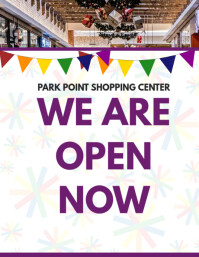 NOW OPEN Template | PosterMyWall