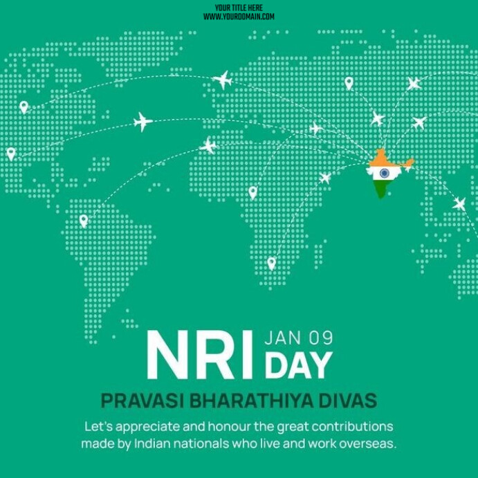 Copy of NRI Day | PosterMyWall