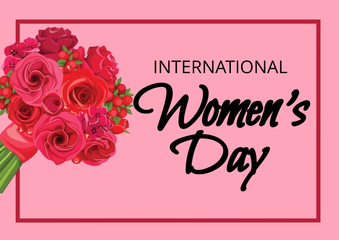 nternational Women's Day Postcard Template | PosterMyWall