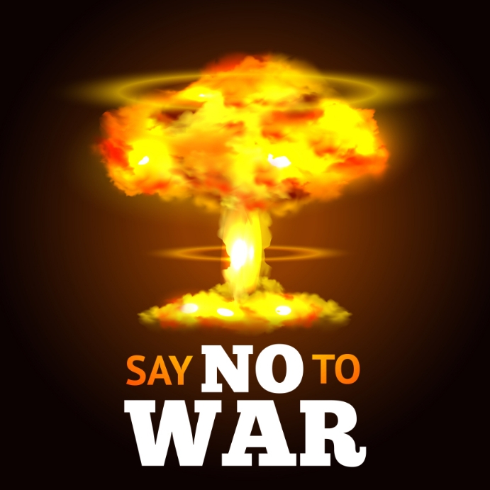 Nuclear explosion poster Template | PosterMyWall