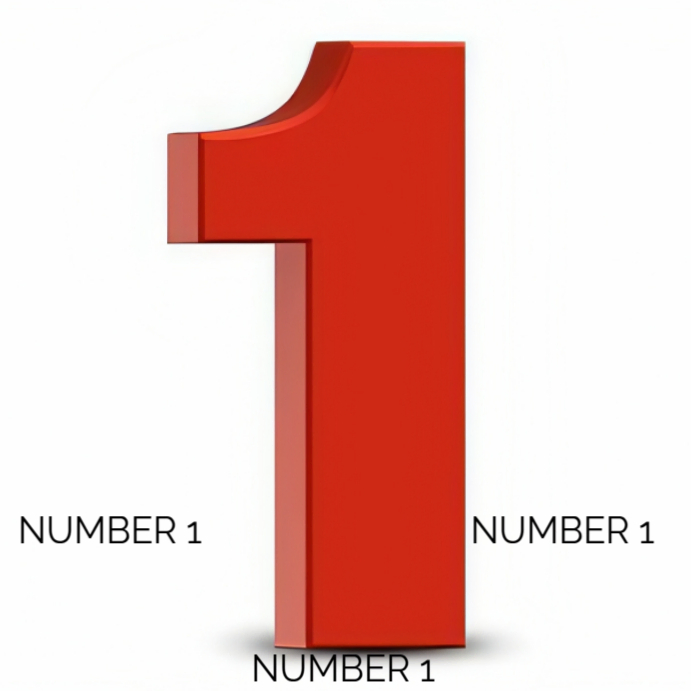 Copy of Number 1 | PosterMyWall