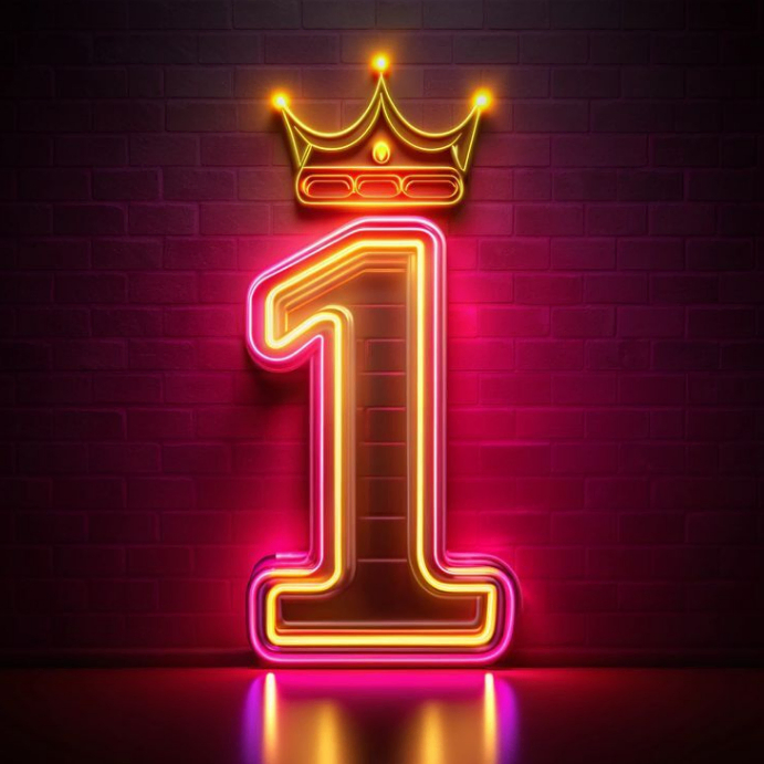 Copy of Number 1 - First Birthday - First Anniversary | PosterMyWall