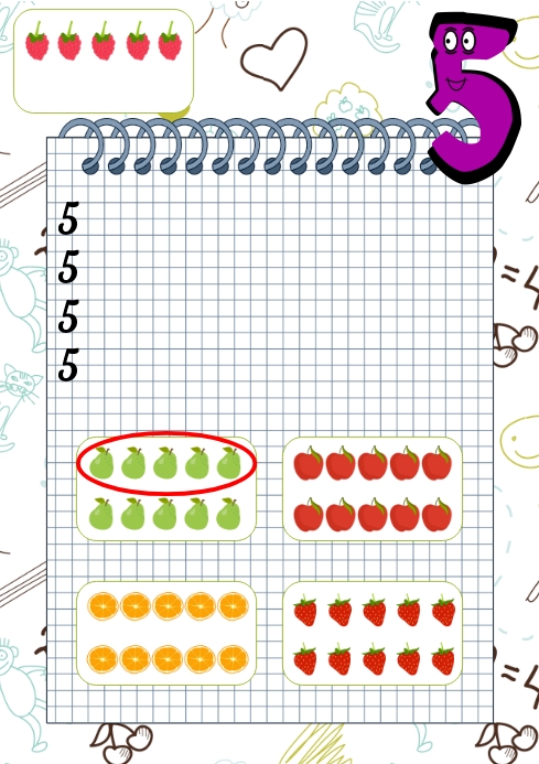 Plantilla de Hoja de Trabajo Número 5 para el Folleto Impreso de Jardín ...