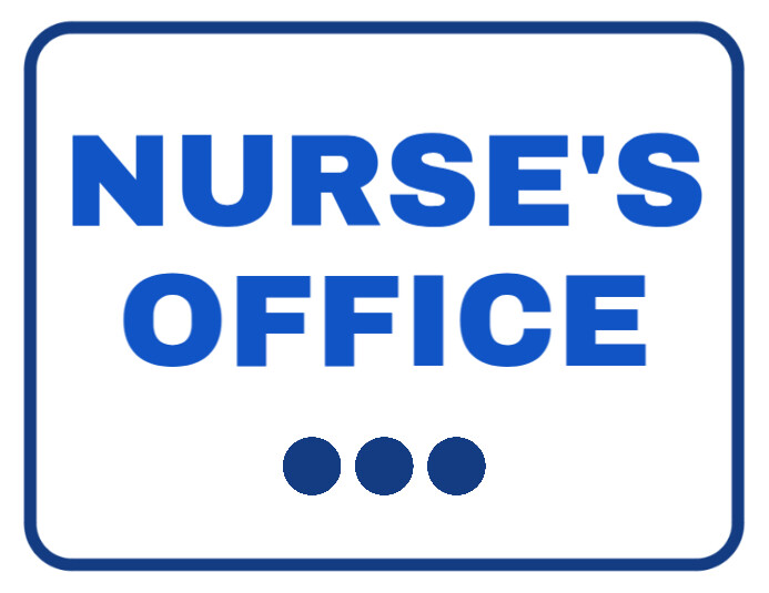 Nurse’s Office Sign Template Editable Printable School Medical Room ...