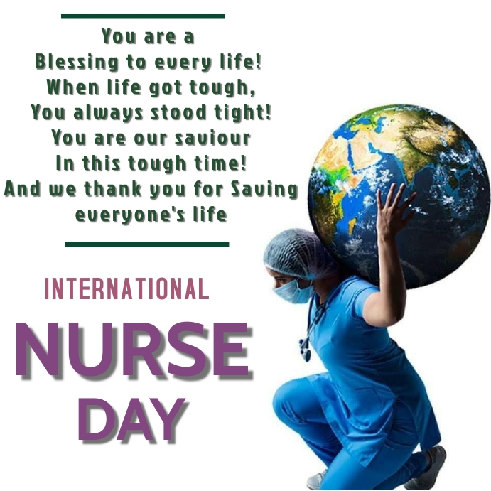 nurse day, international nurse day Template | PosterMyWall
