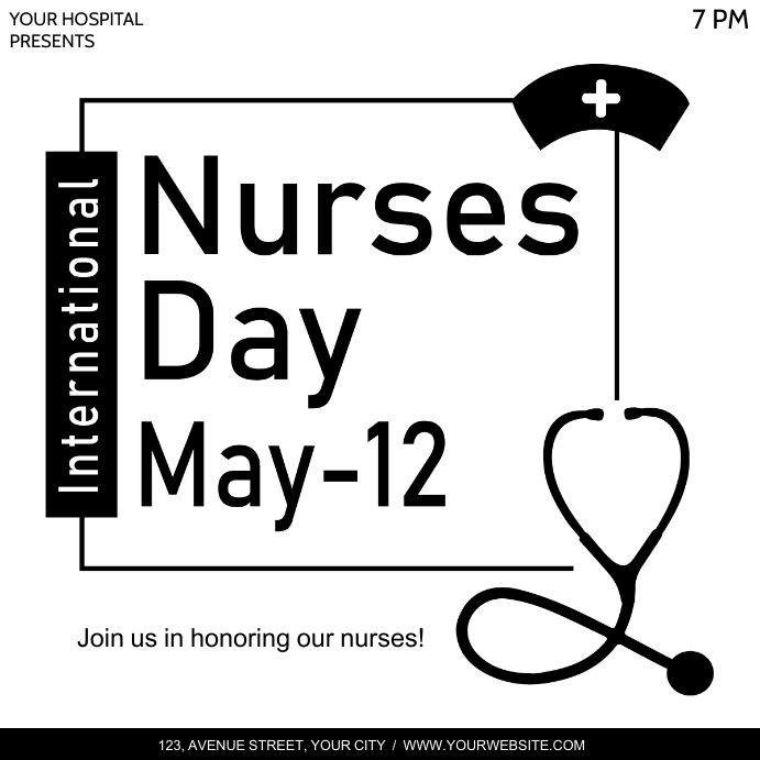 Nurse day Template | PosterMyWall