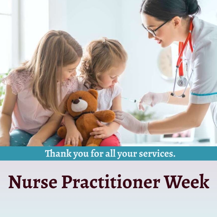 Copy of nurse practitioner week | PosterMyWall