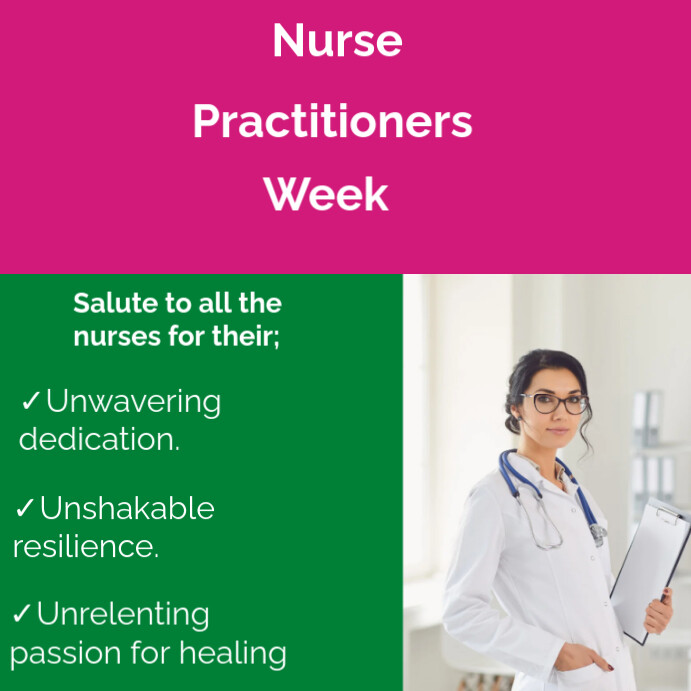 Nurse week Template | PosterMyWall