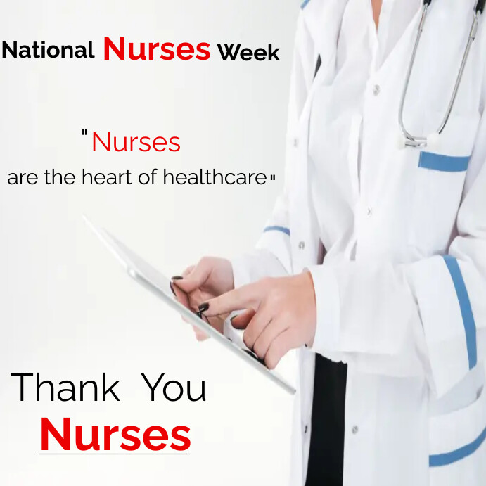 Plantilla de Nurse week instagram post templates | PosterMyWall