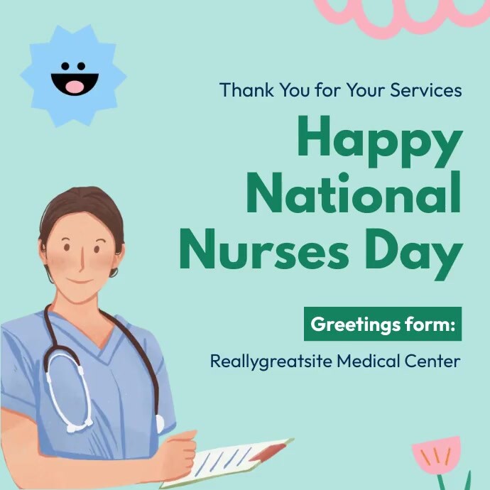 Plantilla de Nurses Day Ads | PosterMyWall