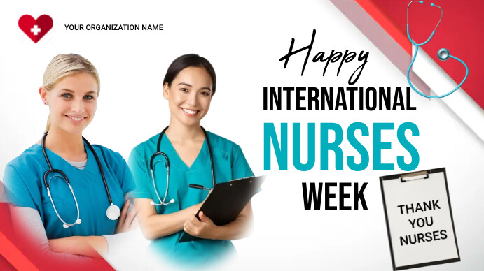 Nurses Week Flyer Poster Design Template | PosterMyWall