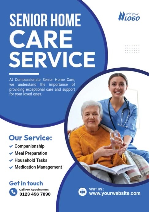 Nursing Home Flyer Template | PosterMyWall