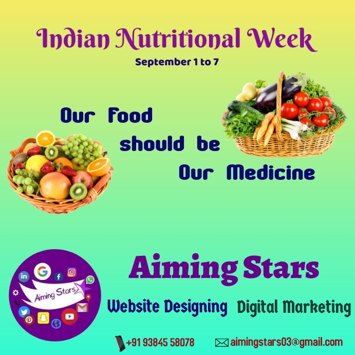 Nutritional week Template | PosterMyWall