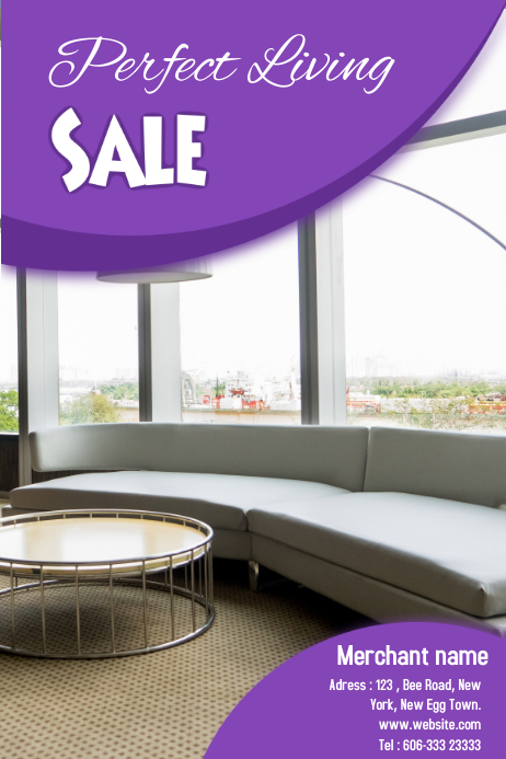 Copia de NY Perfect Live Deco Sales Flyers | PosterMyWall