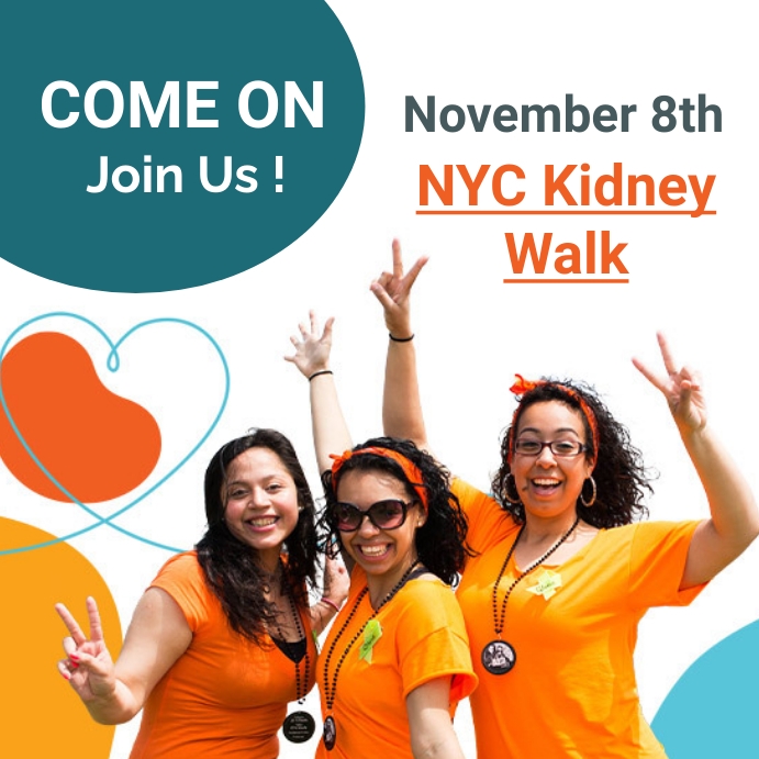 NYC kidney walk Template | PosterMyWall
