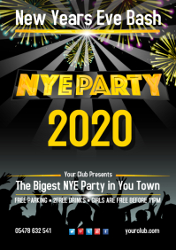 NYE Poster Template | PosterMyWall