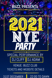 NYE Party Event Template | PosterMyWall