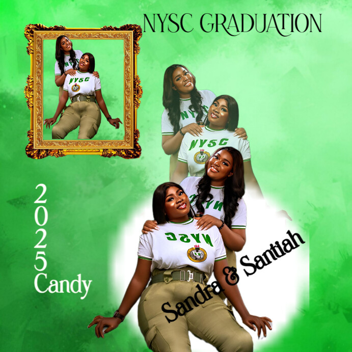 Nysc graduation Template | PosterMyWall