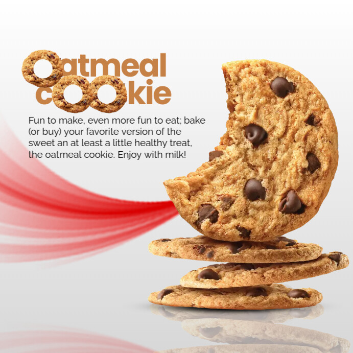 Oatmeal Cookie Day Instagram Post Template | PosterMyWall